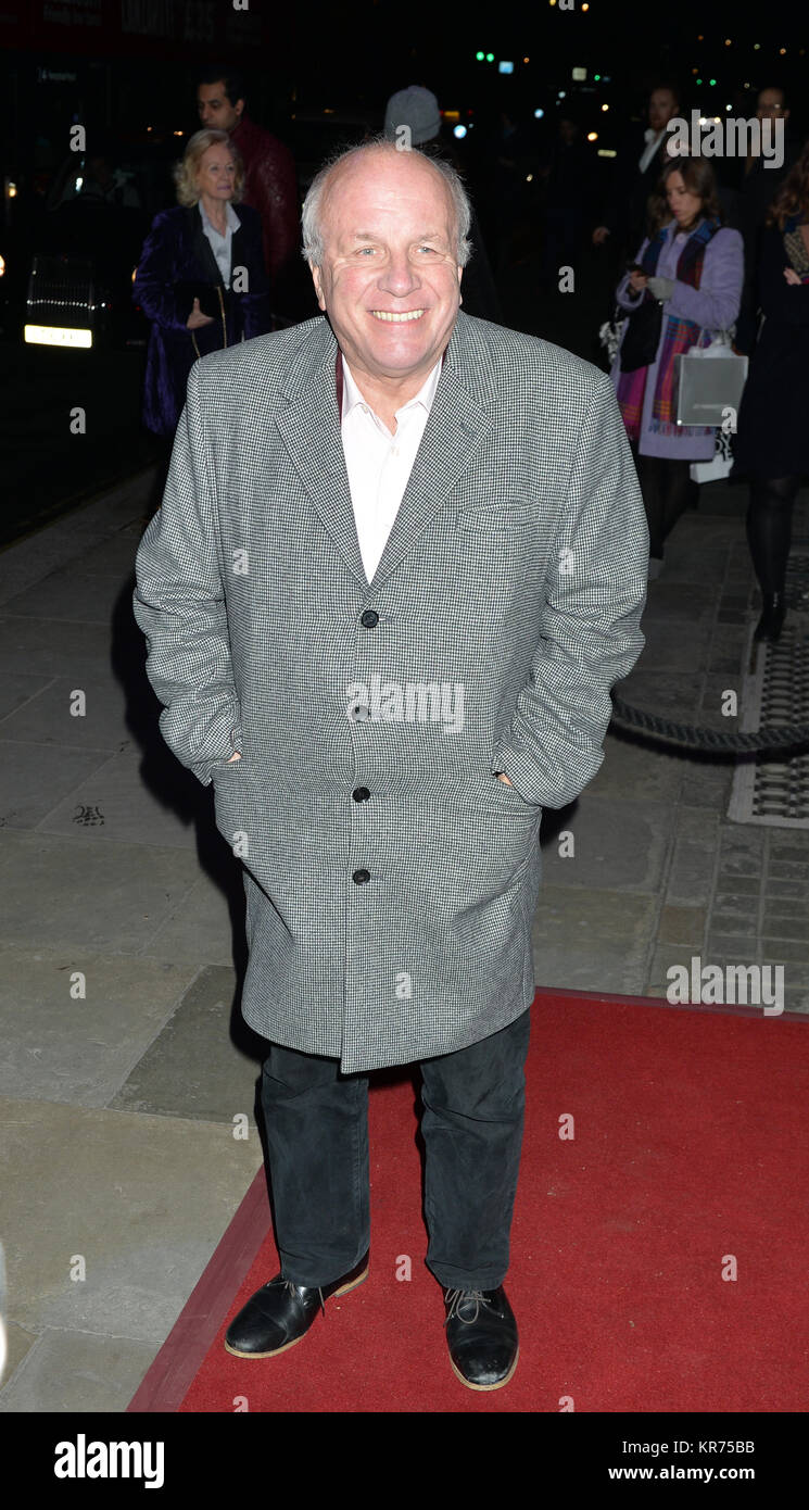 Greg Dyke arriving to attend the press night for the musical The ...