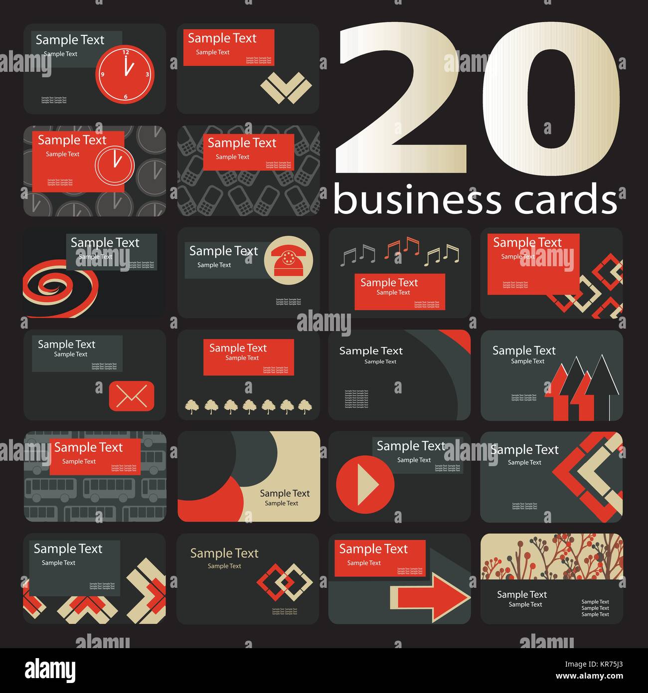 Modern red bus in Stock Vector Images - Alamy