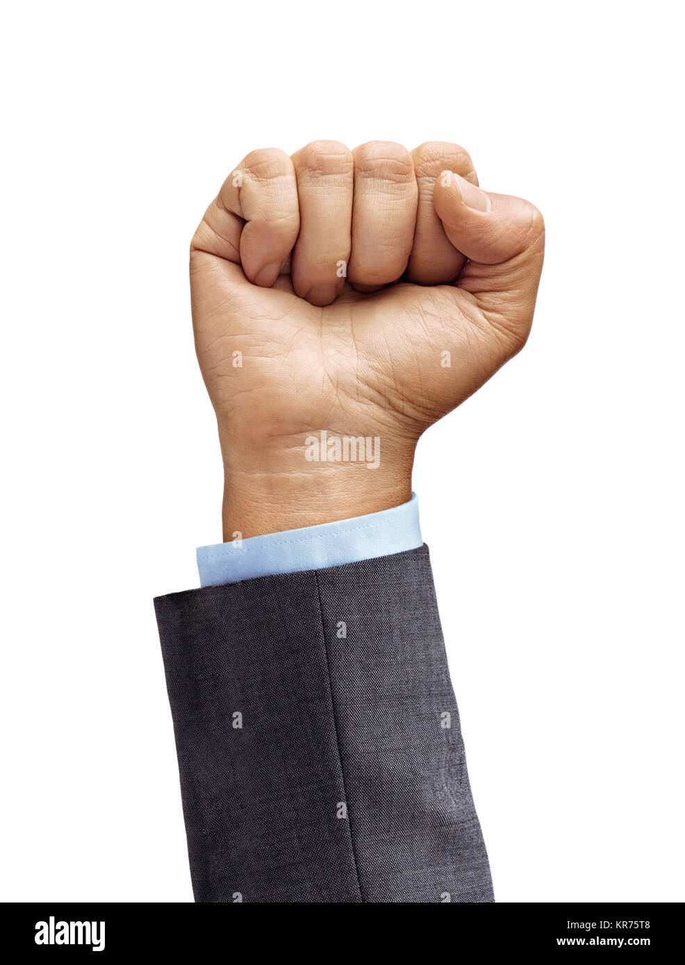 Closed fist hand gesture hi-res stock photography and images - Alamy