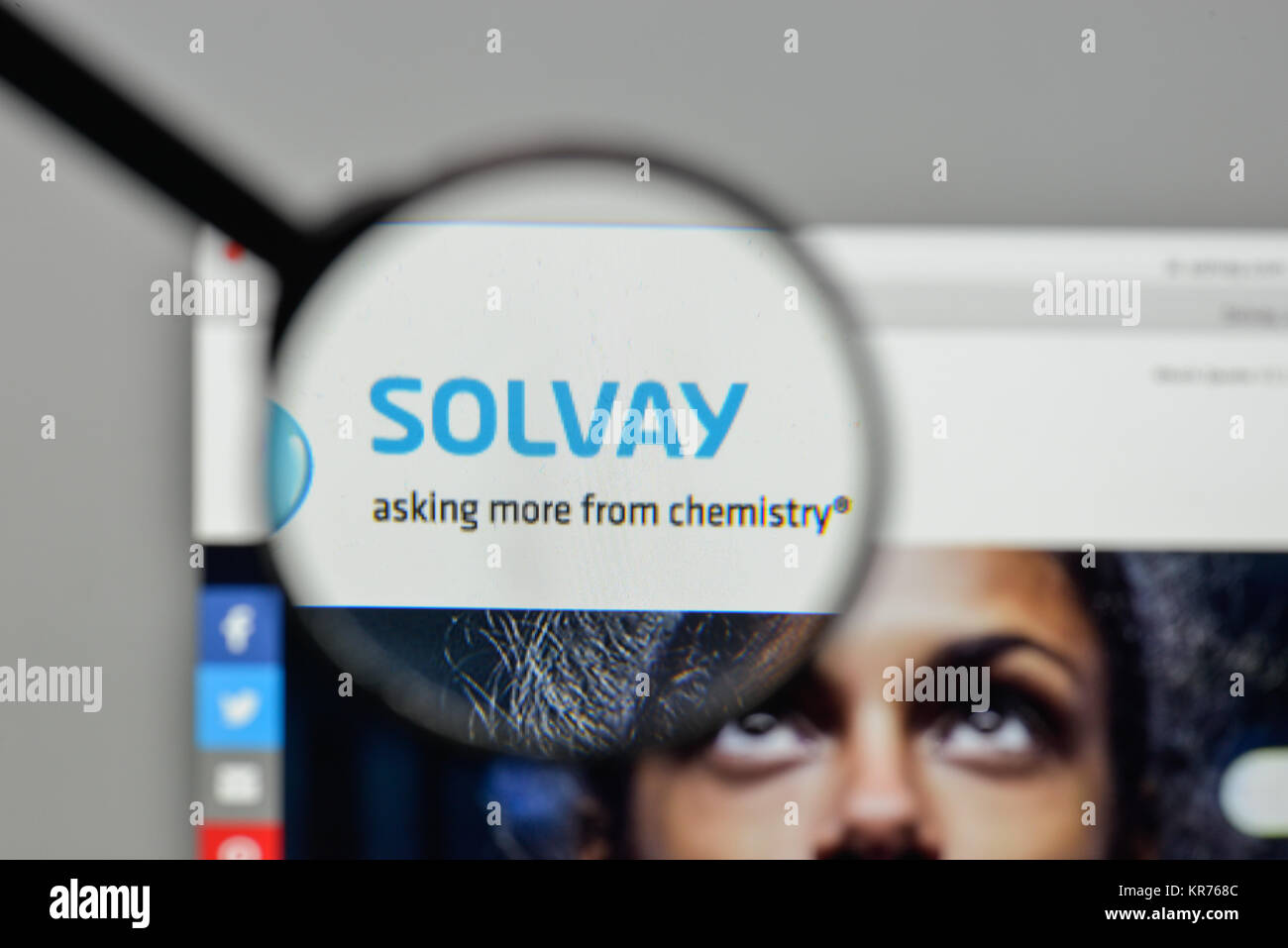 Solvay logo hi-res stock photography and images - Alamy