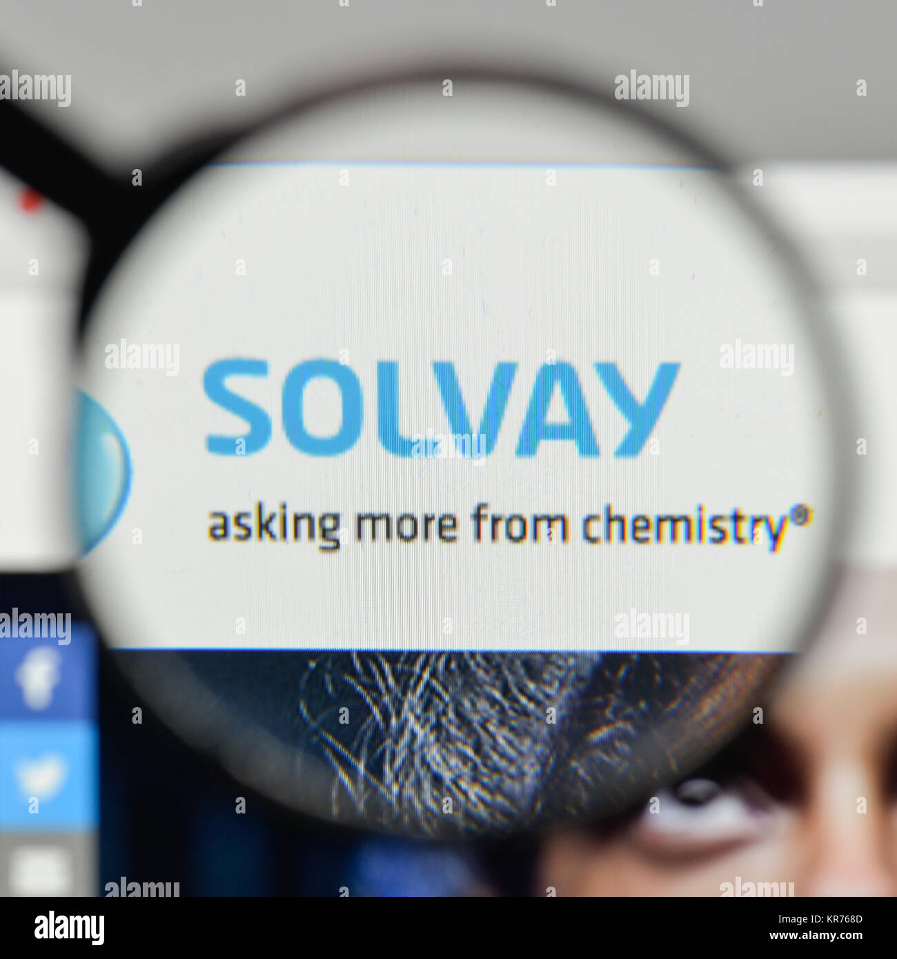 Solvay logo hi-res stock photography and images - Alamy