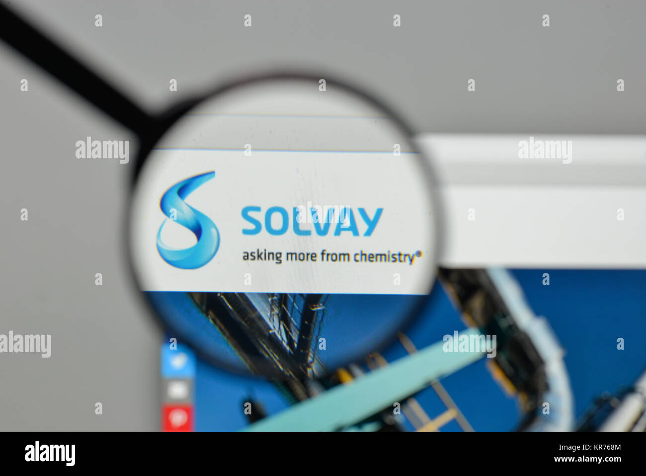 Solvay logo hi-res stock photography and images - Alamy
