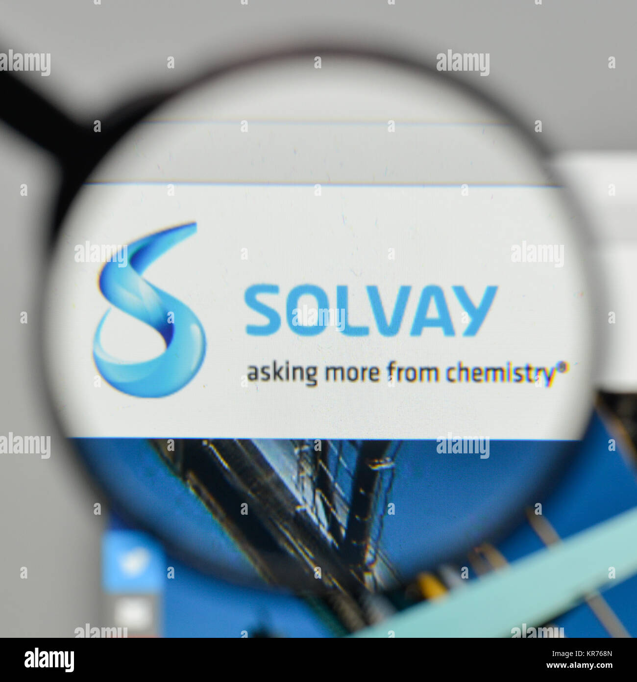 Solvay logo hi-res stock photography and images - Alamy