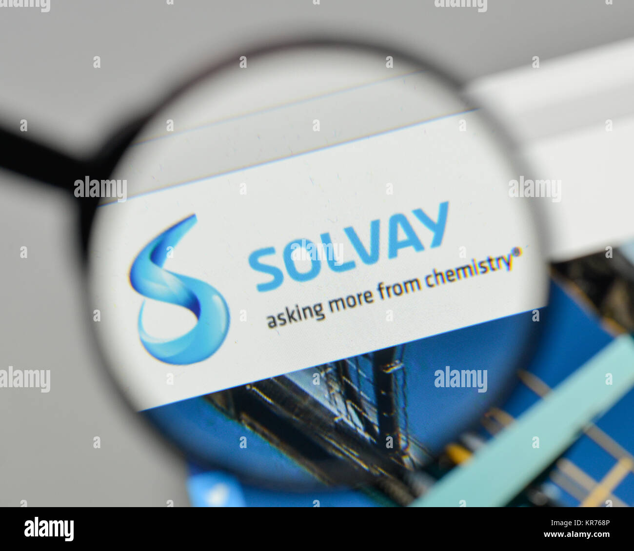 Solvay logo hi-res stock photography and images - Alamy