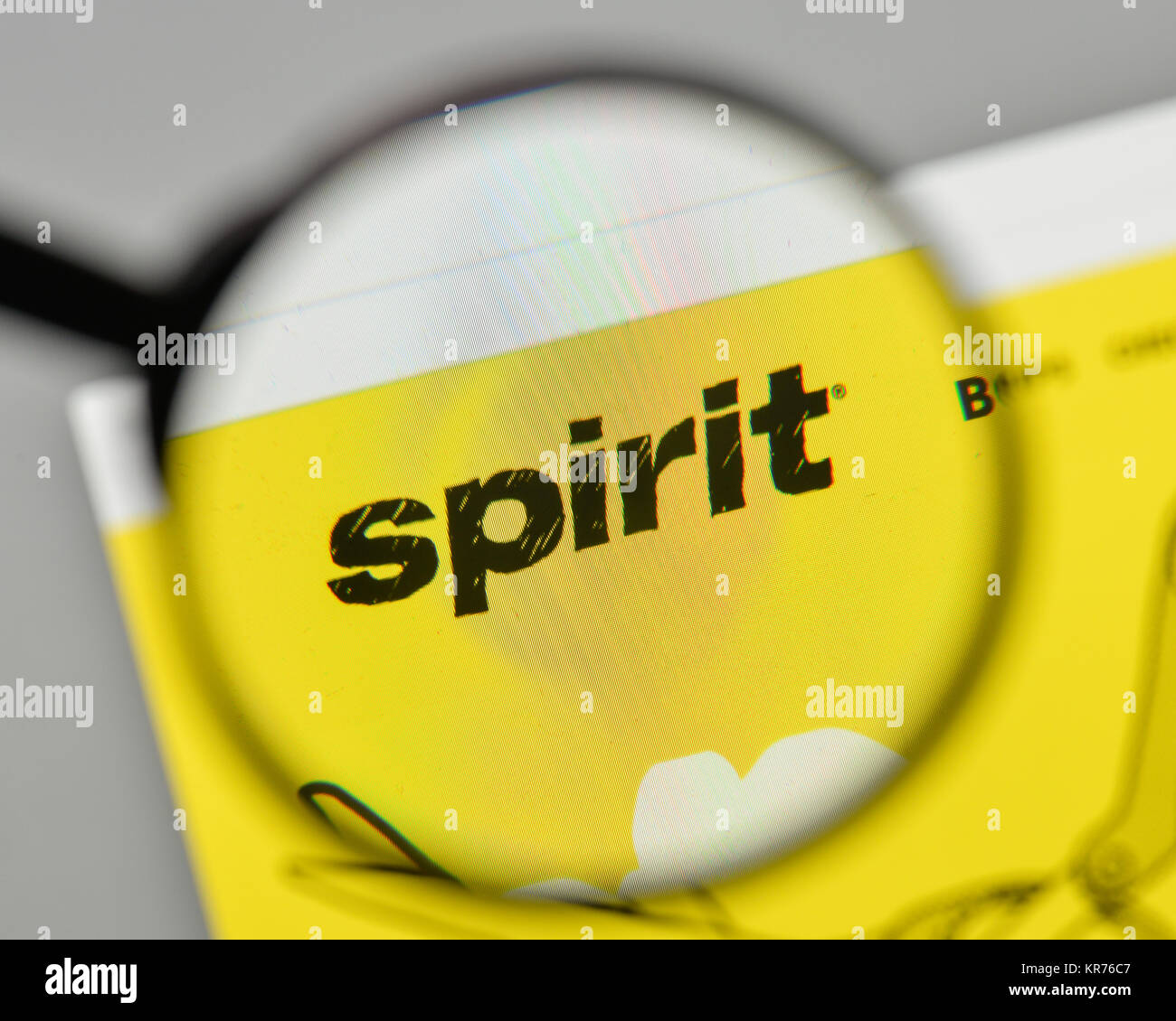 Spirit airlines logo hi-res stock photography and images - Alamy