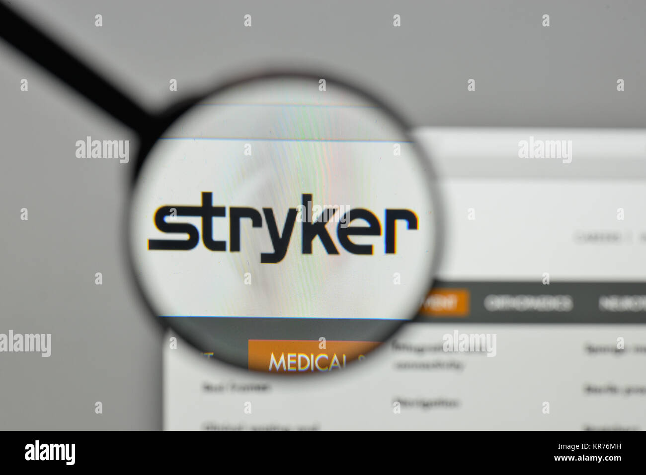 Stryker logo hi-res stock photography and images - Alamy
