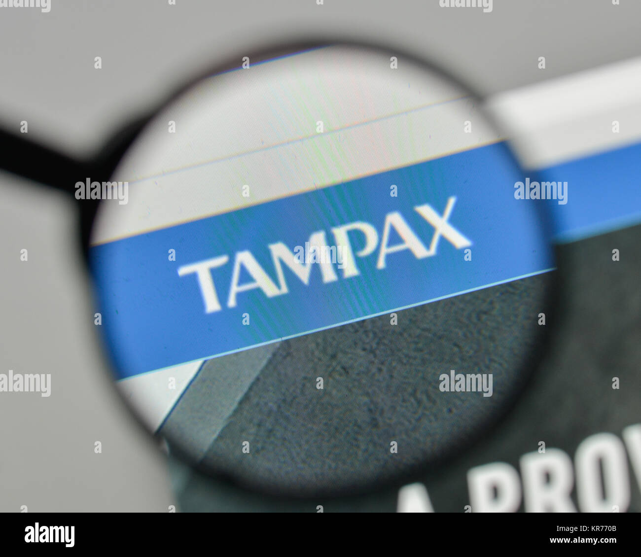 Tampax logo hi-res stock photography and images - Alamy