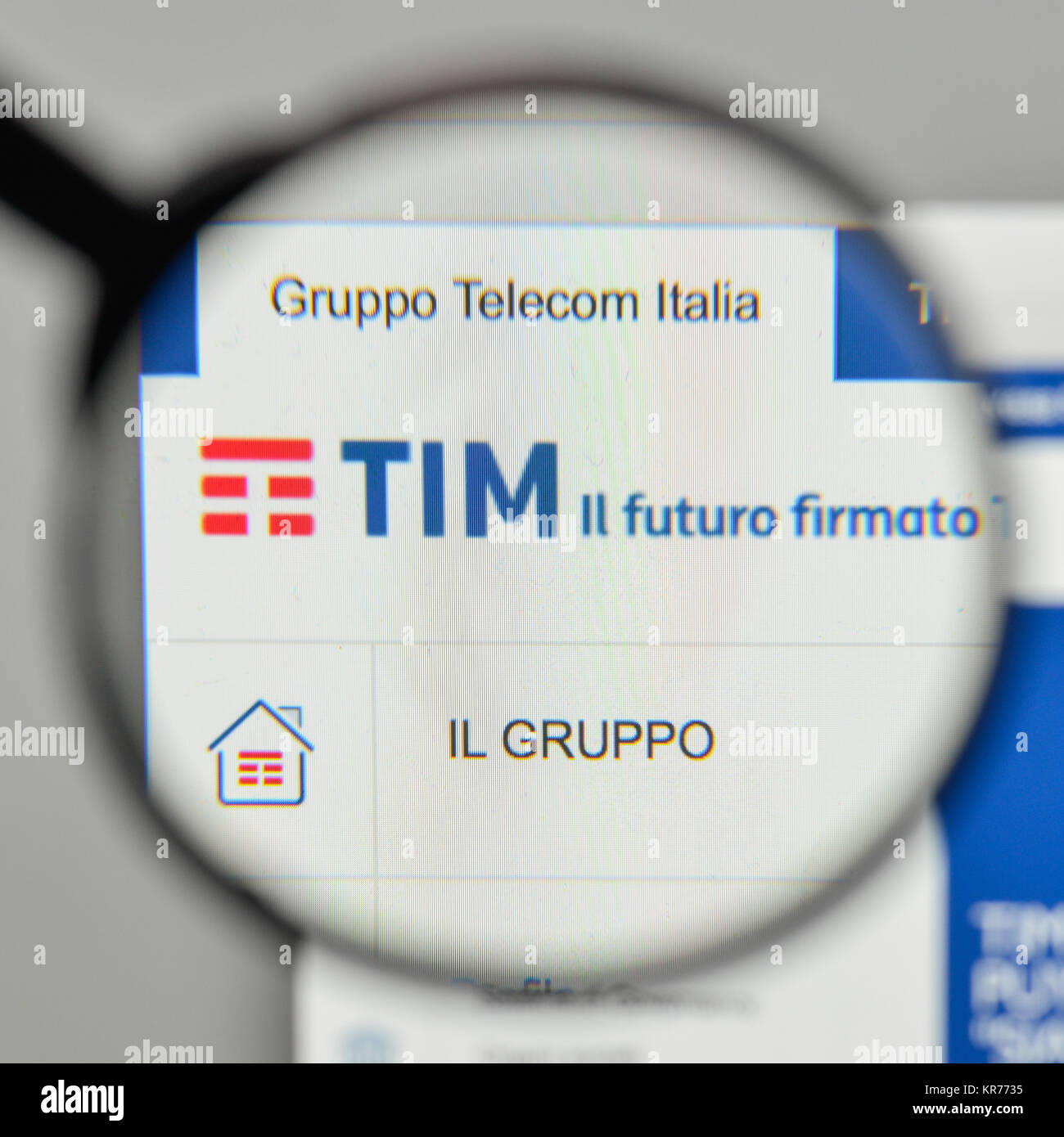 Telecom italia logo hi-res stock photography and images - Alamy