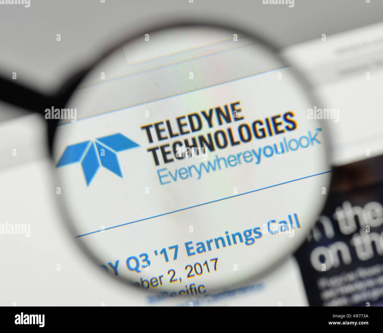 Teledyne website hi-res stock photography and images - Alamy