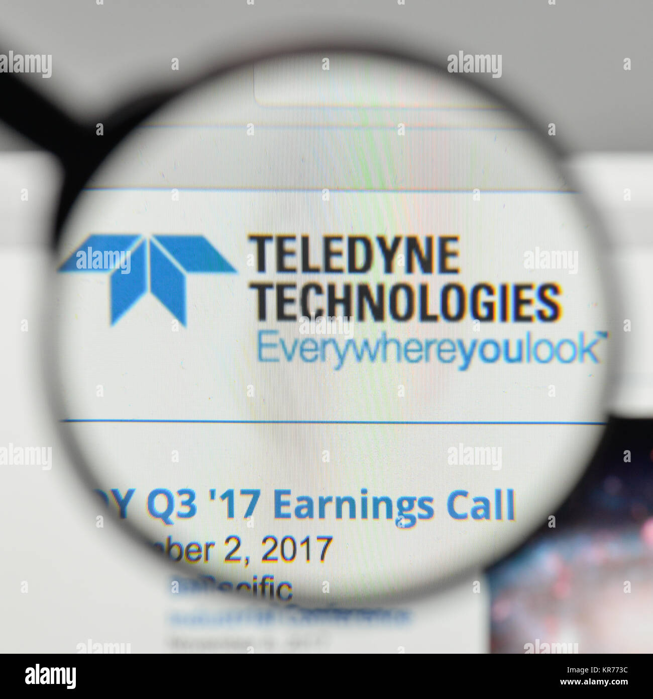 Teledyne website hi-res stock photography and images - Alamy