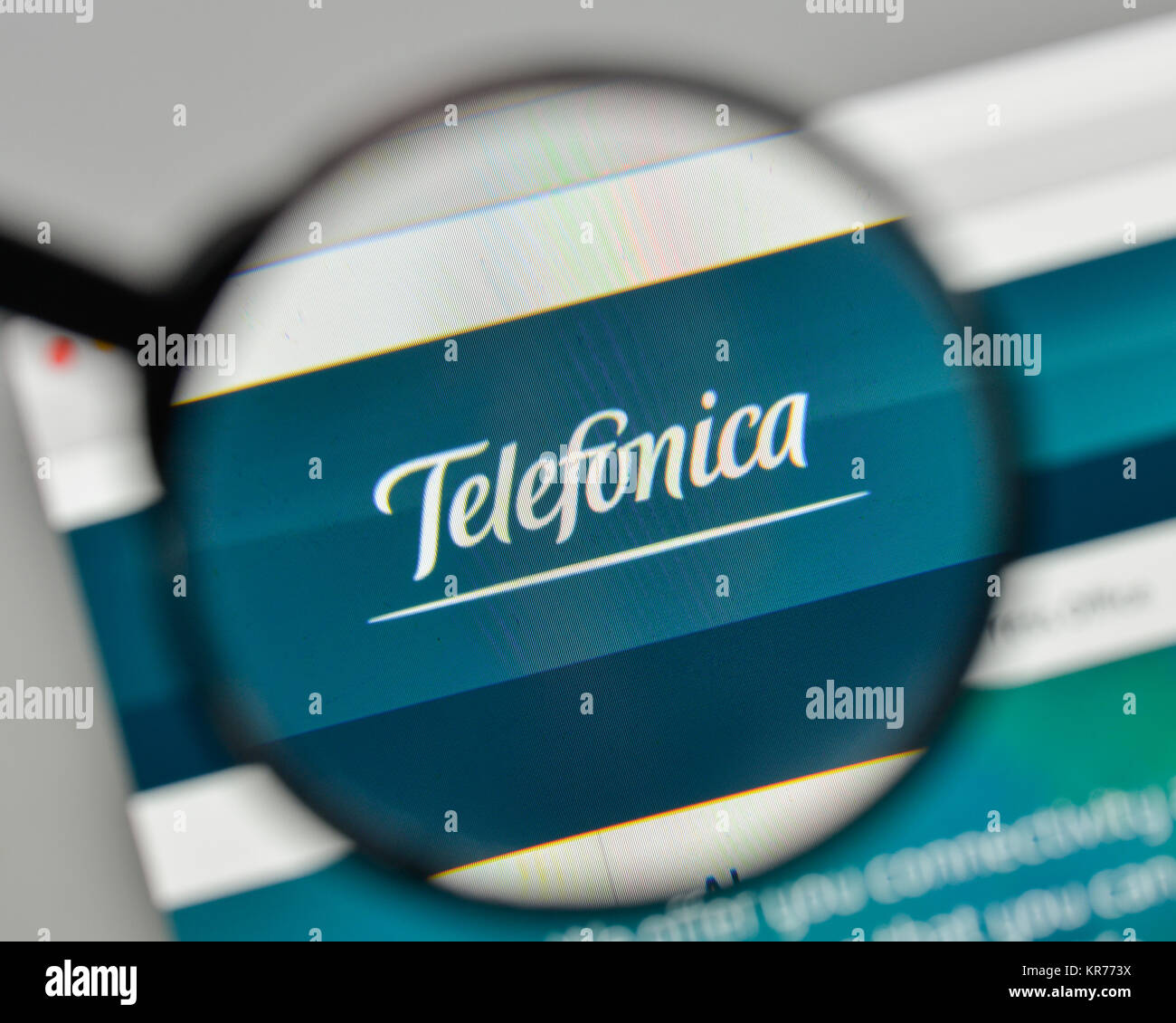 Telefonica logo hi-res stock photography and images - Alamy
