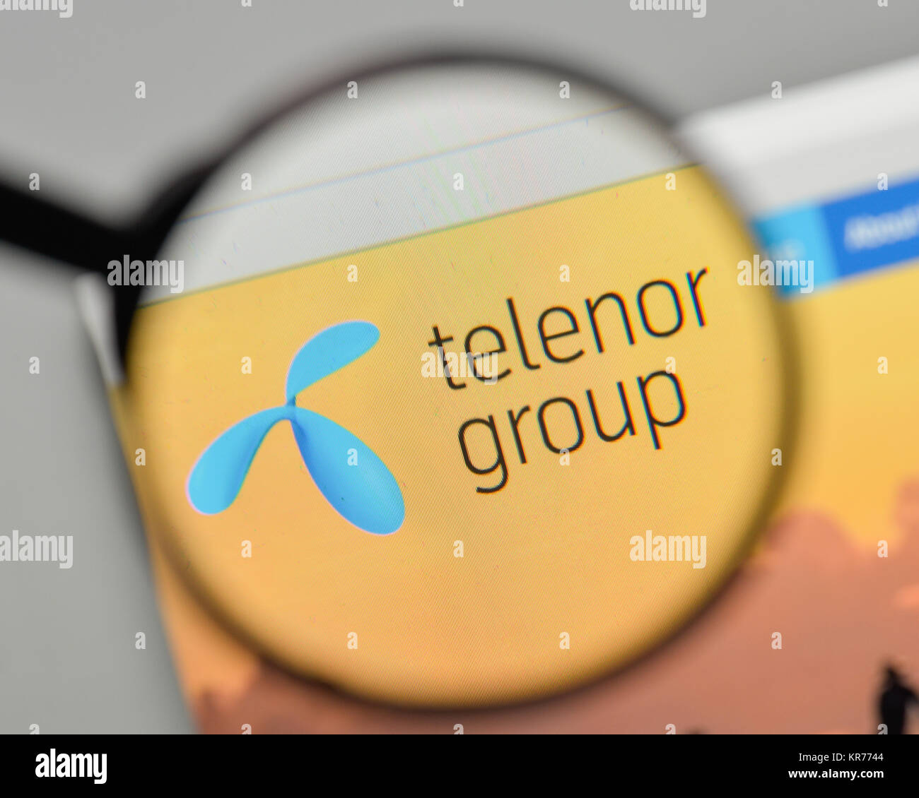 Telenor Logo White