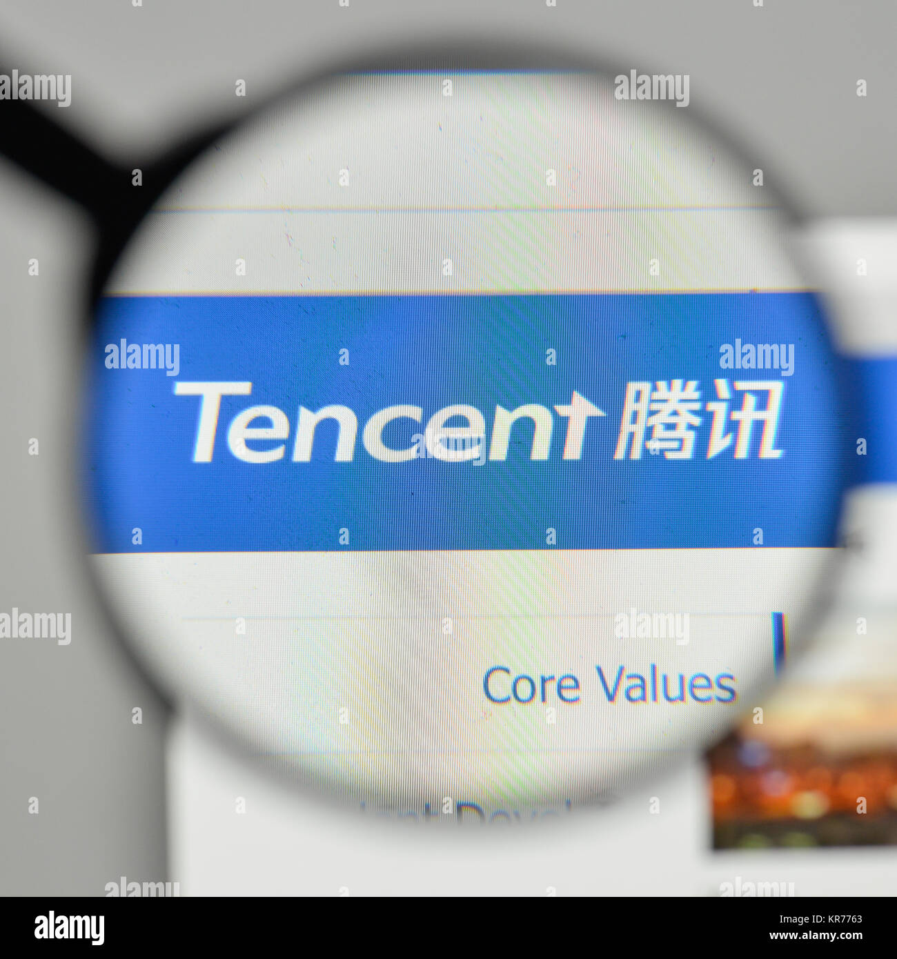 Tencent logo hi-res stock photography and images - Alamy
