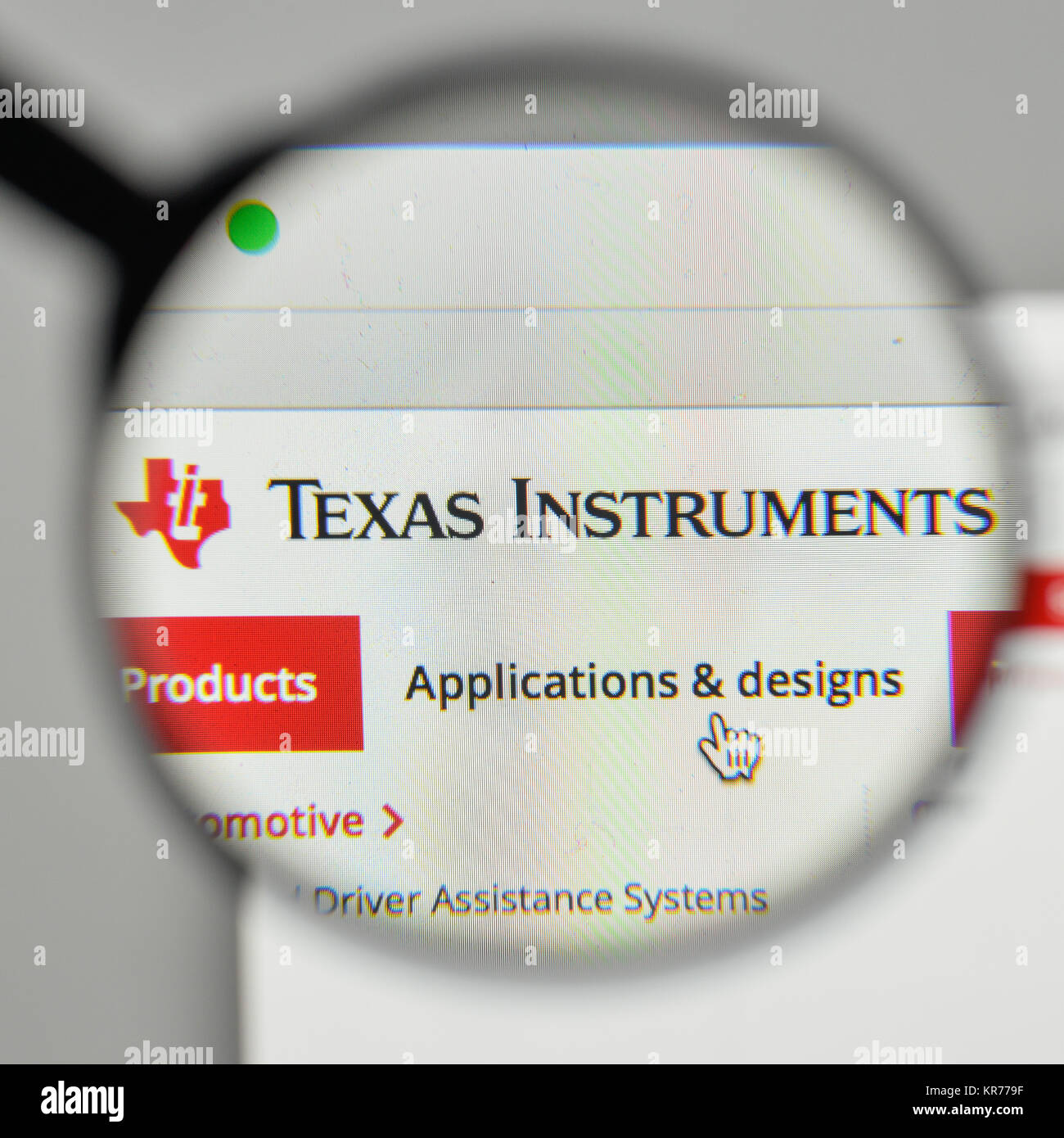 Texas instruments logo hi-res stock photography and images - Alamy