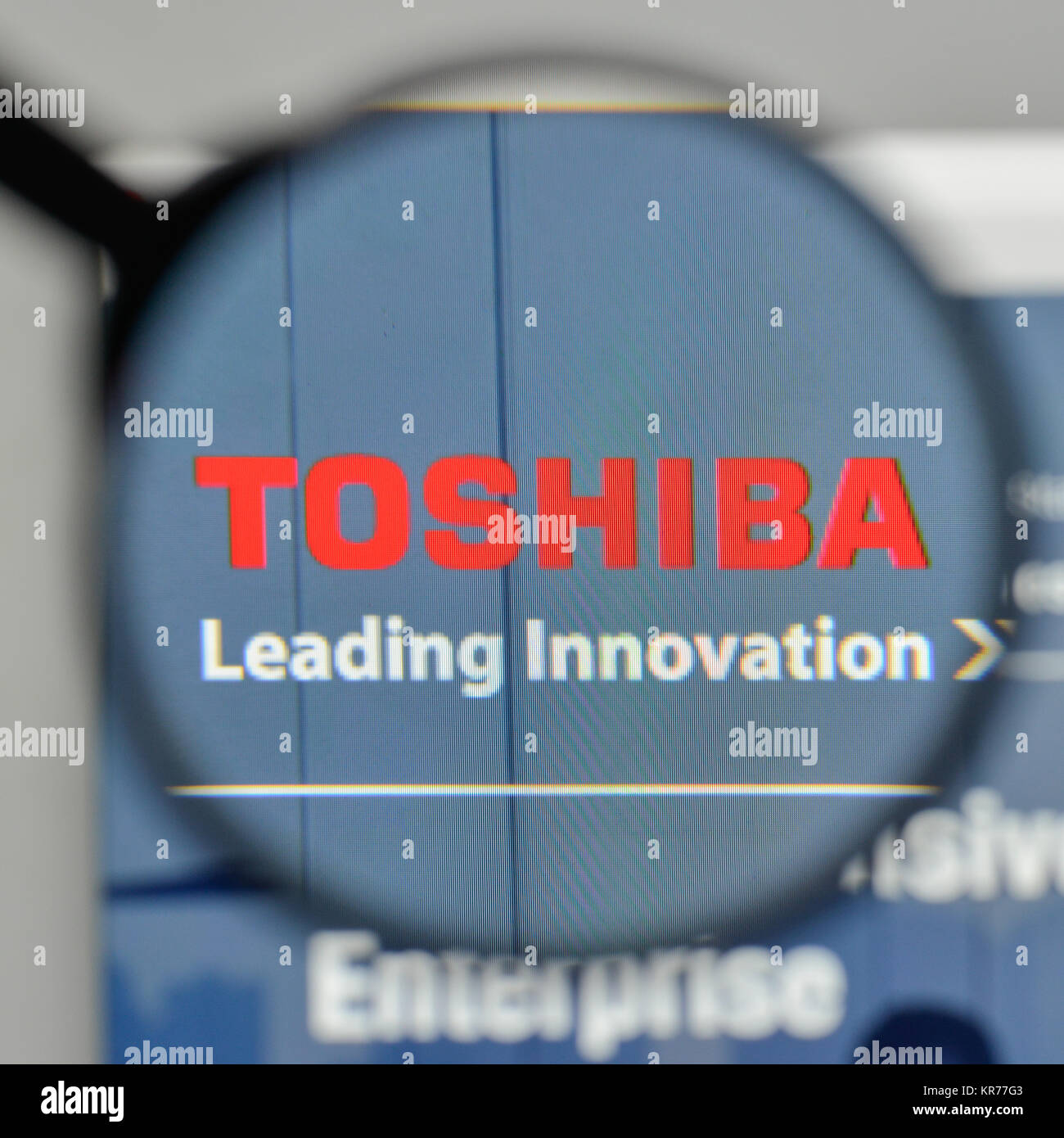 Toshiba logo hi-res stock photography and images - Alamy
