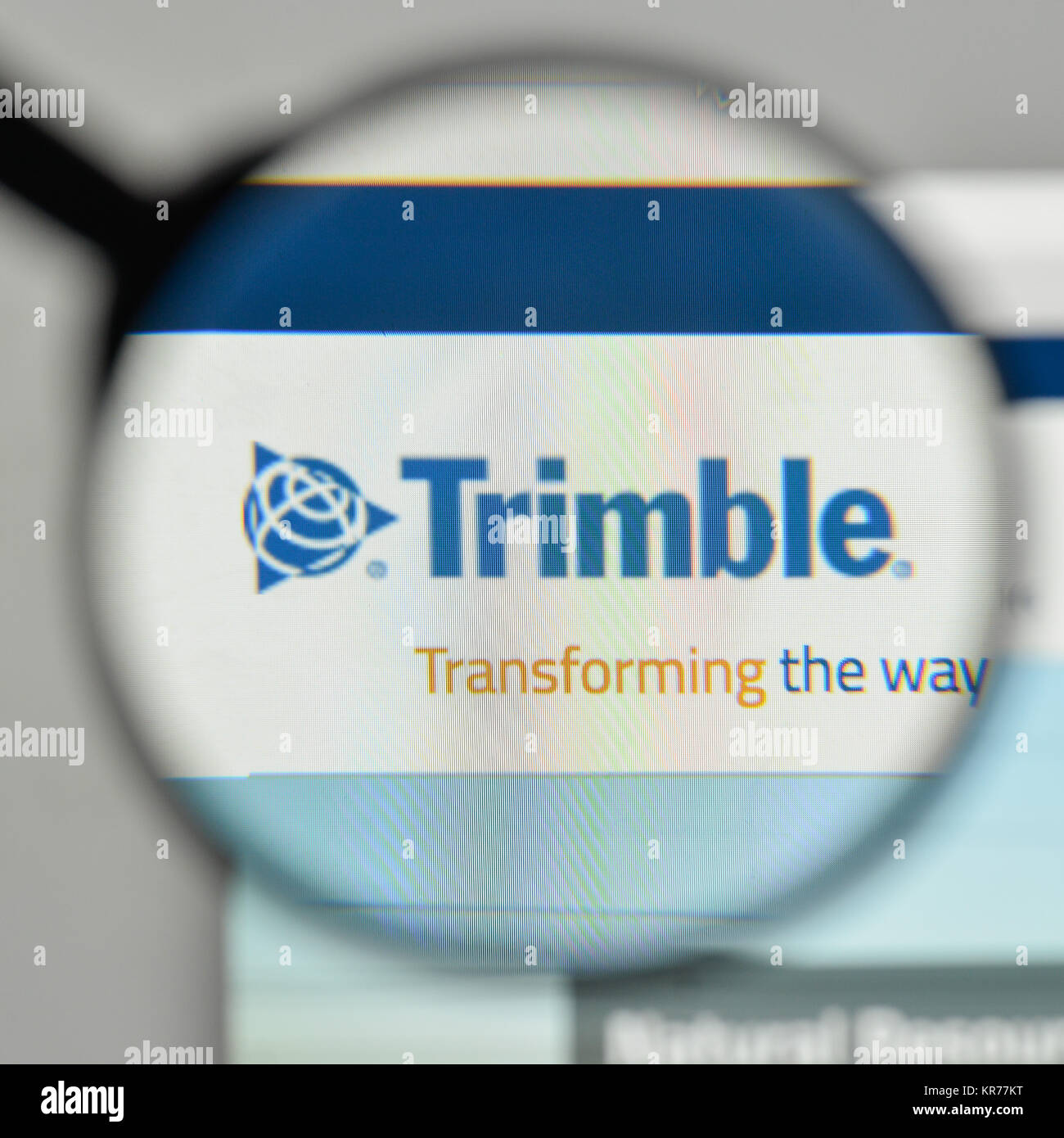 Trimble logo hi-res stock photography and images - Alamy