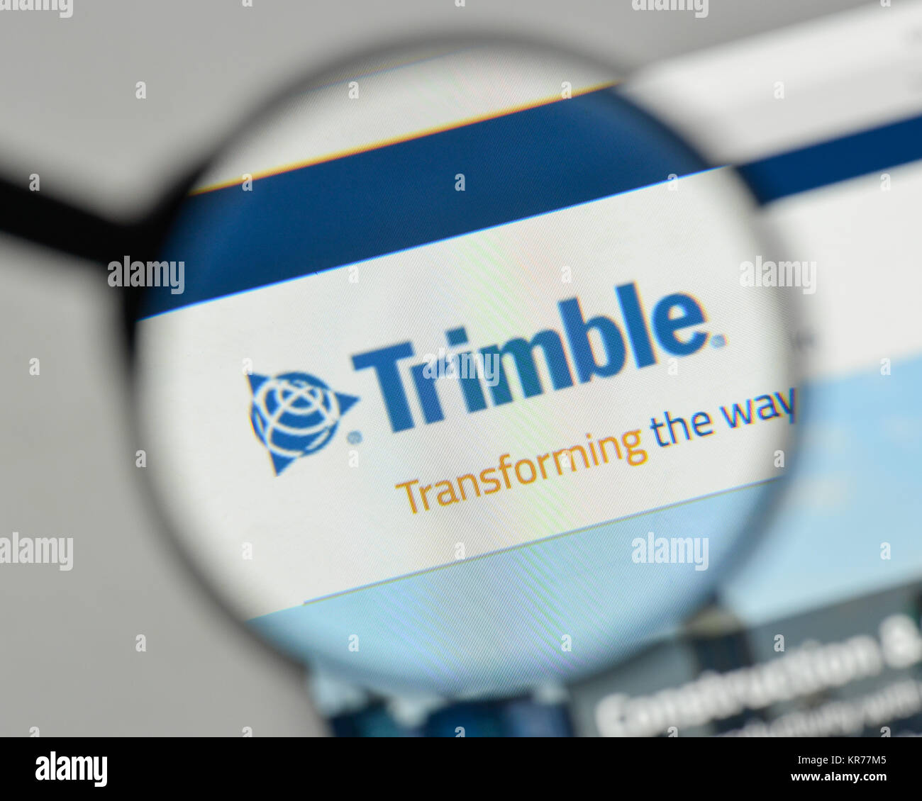 Trimble logo hi-res stock photography and images - Alamy
