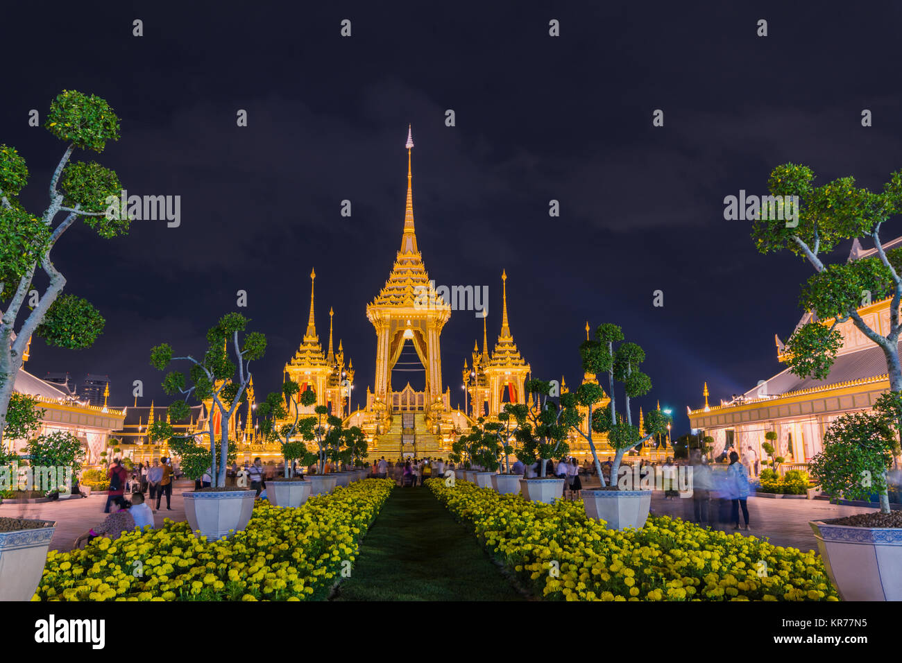 Bangkok, Thailand - December 4, 2017: Exhibition of King Rama IX Royal ...