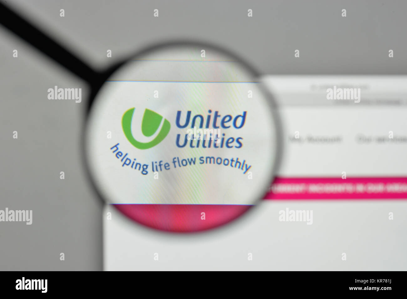 United utilities page hi-res stock photography and images - Alamy