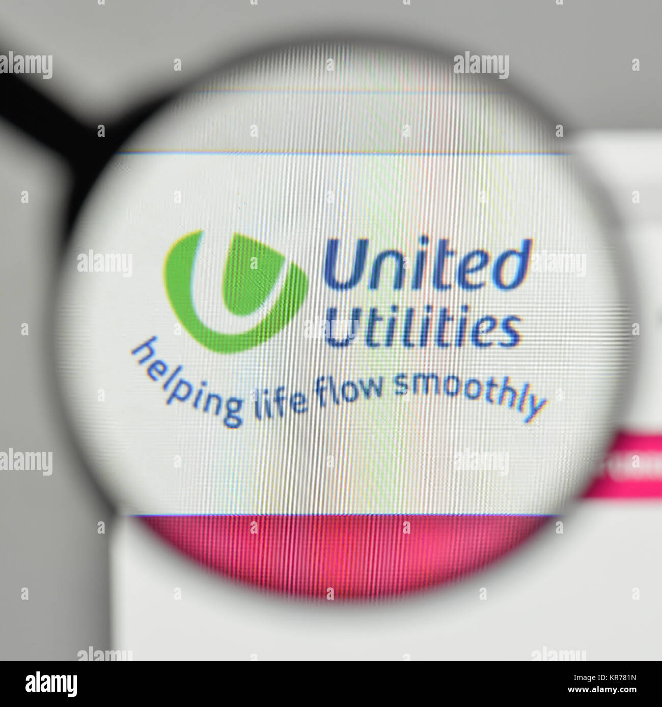 United utilities logo hi-res stock photography and images - Alamy
