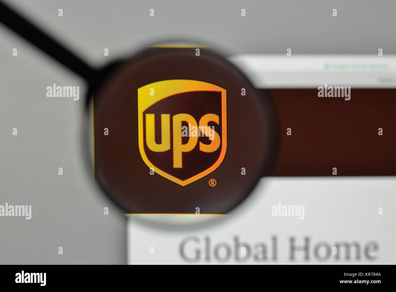 Ups logo hi-res stock photography and images - Alamy