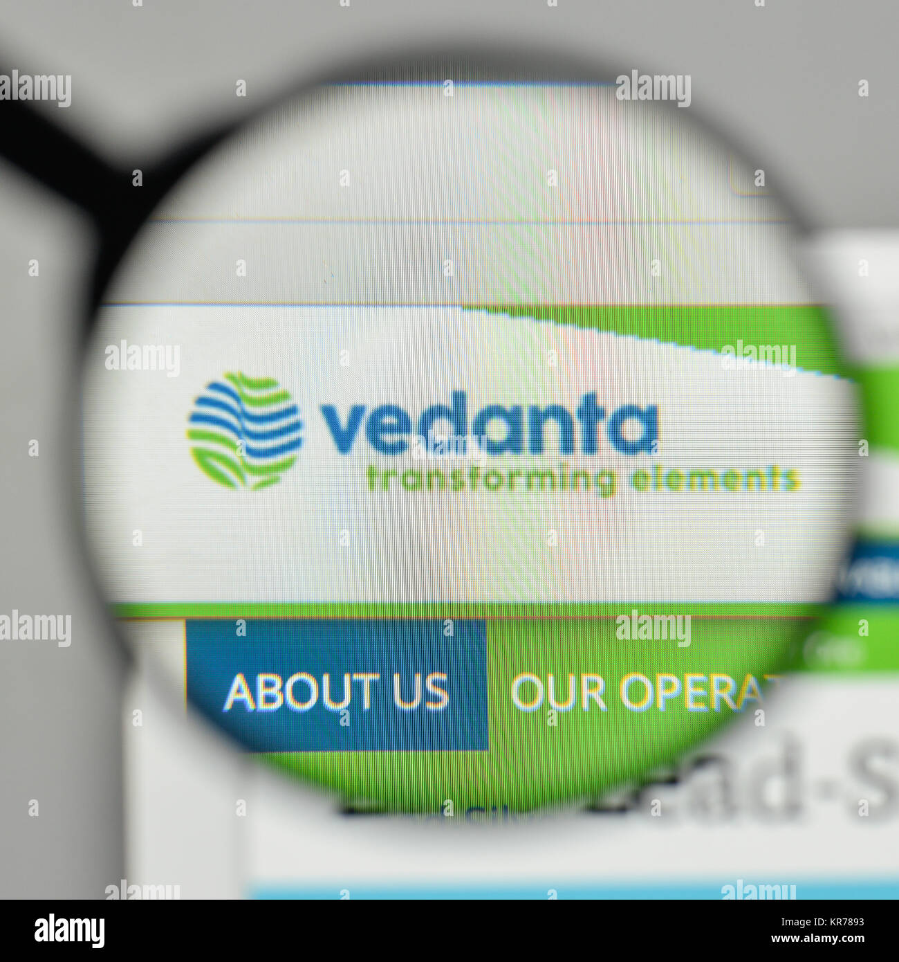 Vedanta logo hi-res stock photography and images - Alamy