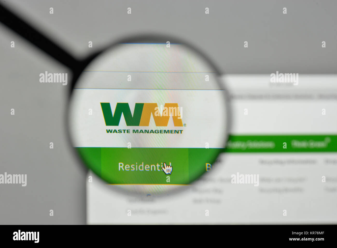 Waste management logo hi-res stock photography and images - Alamy