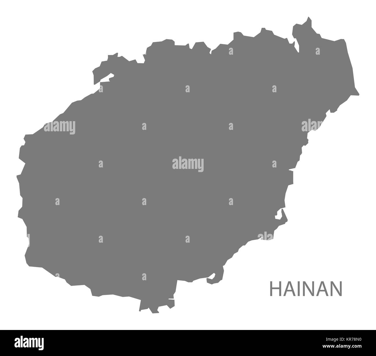Hainan map hi-res stock photography and images - Alamy
