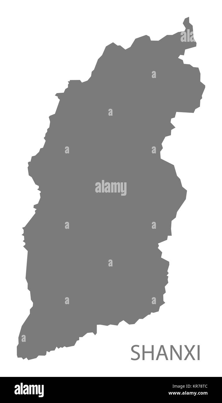 Vector map of shanxi hi-res stock photography and images - Alamy