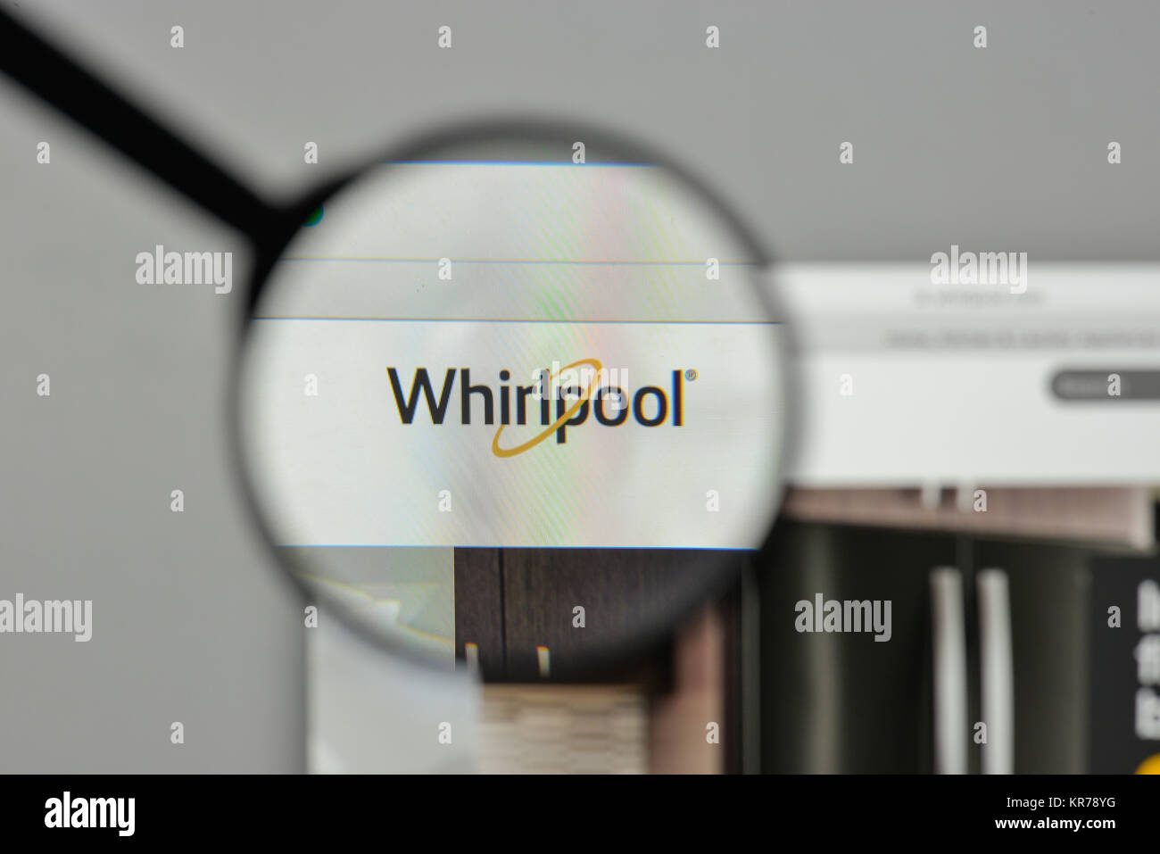 Whirlpool logo hi-res stock photography and images - Alamy
