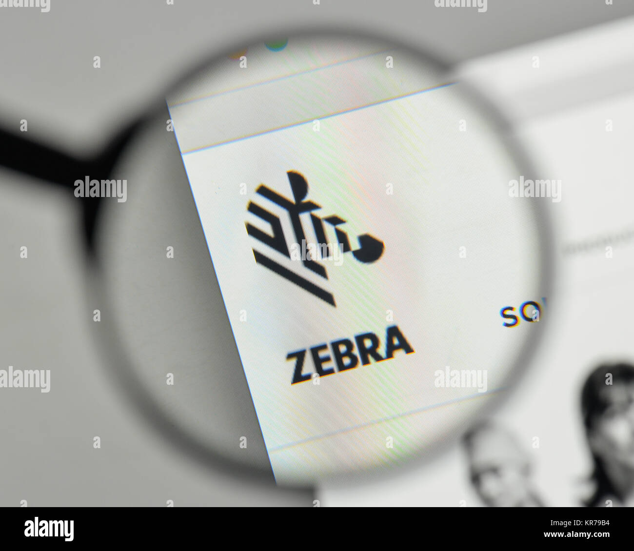 Zebra technologies logo hi-res stock photography and images - Alamy