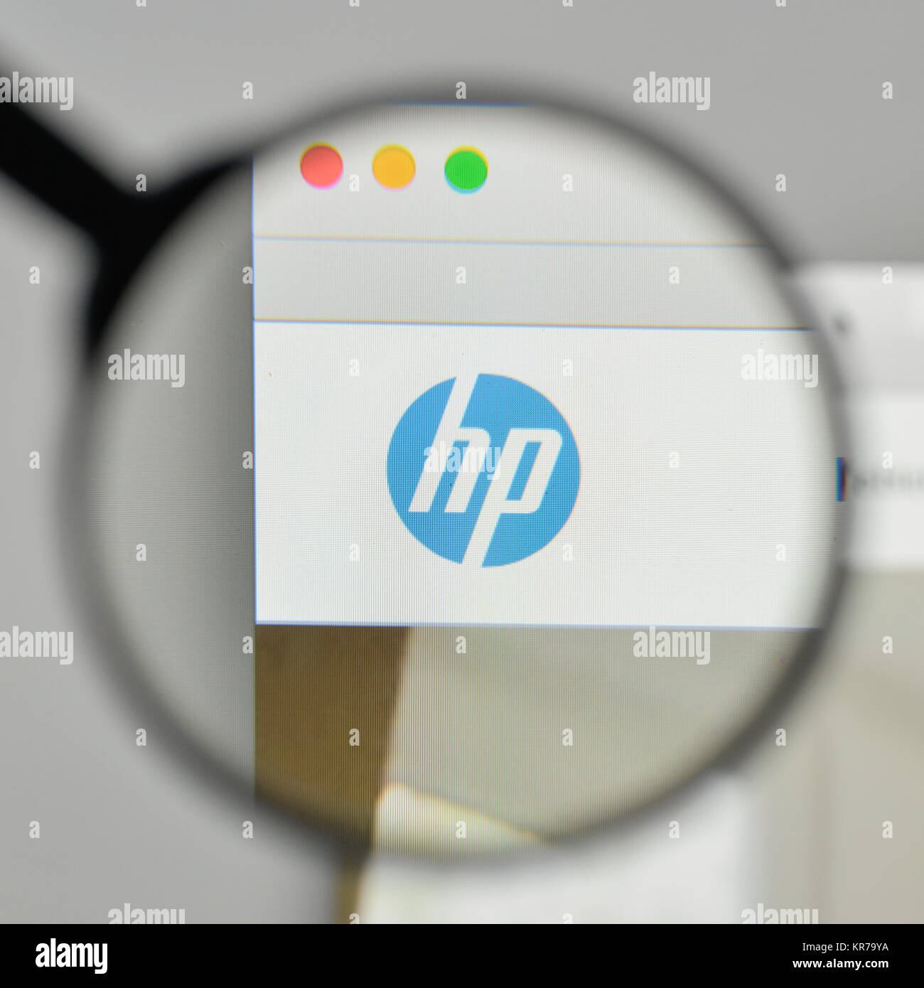 Hp logo hi-res stock photography and images - Alamy