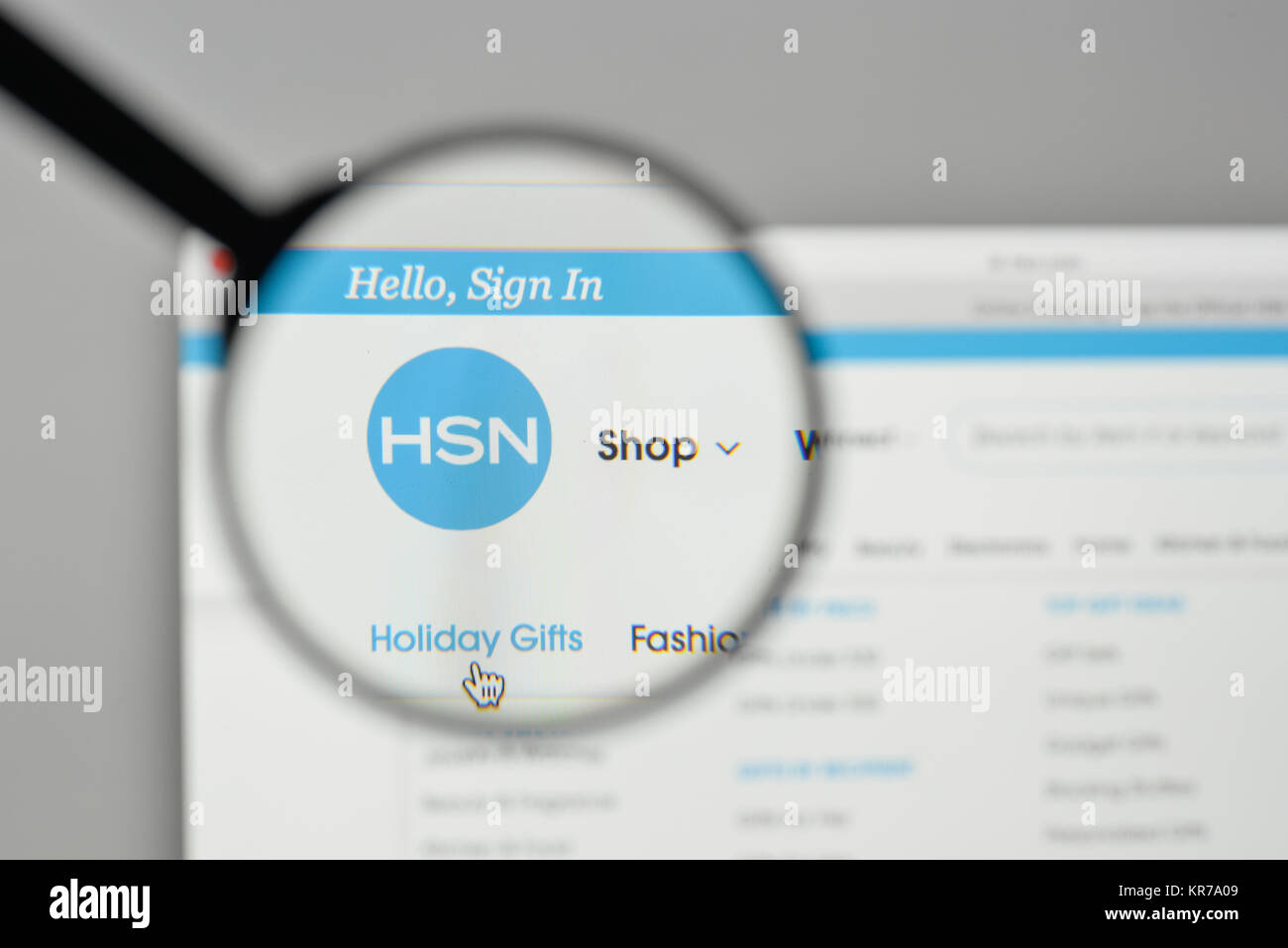 Hsn logo hi-res stock photography and images - Alamy