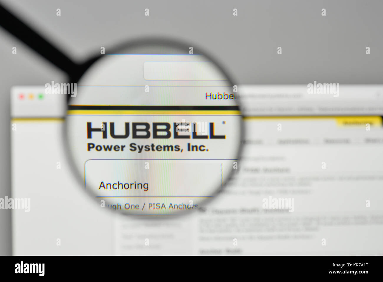 Hubbell logo hi-res stock photography and images - Alamy