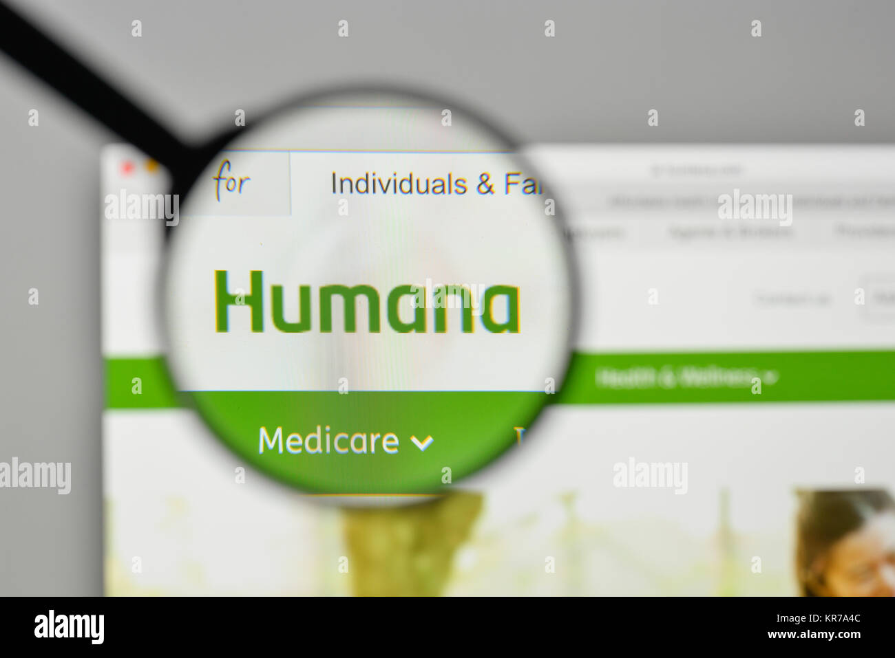 Humana logo hi-res stock photography and images - Alamy