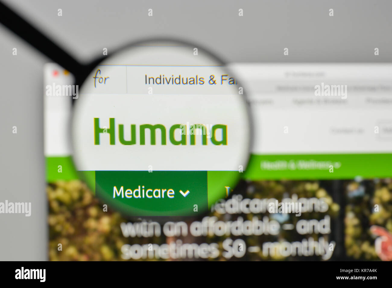 Humana logo hi-res stock photography and images - Alamy