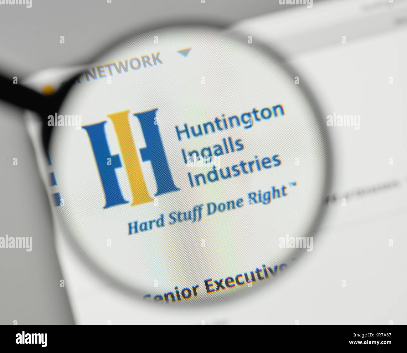 Huntington ingalls industries logo hi-res stock photography and images ...