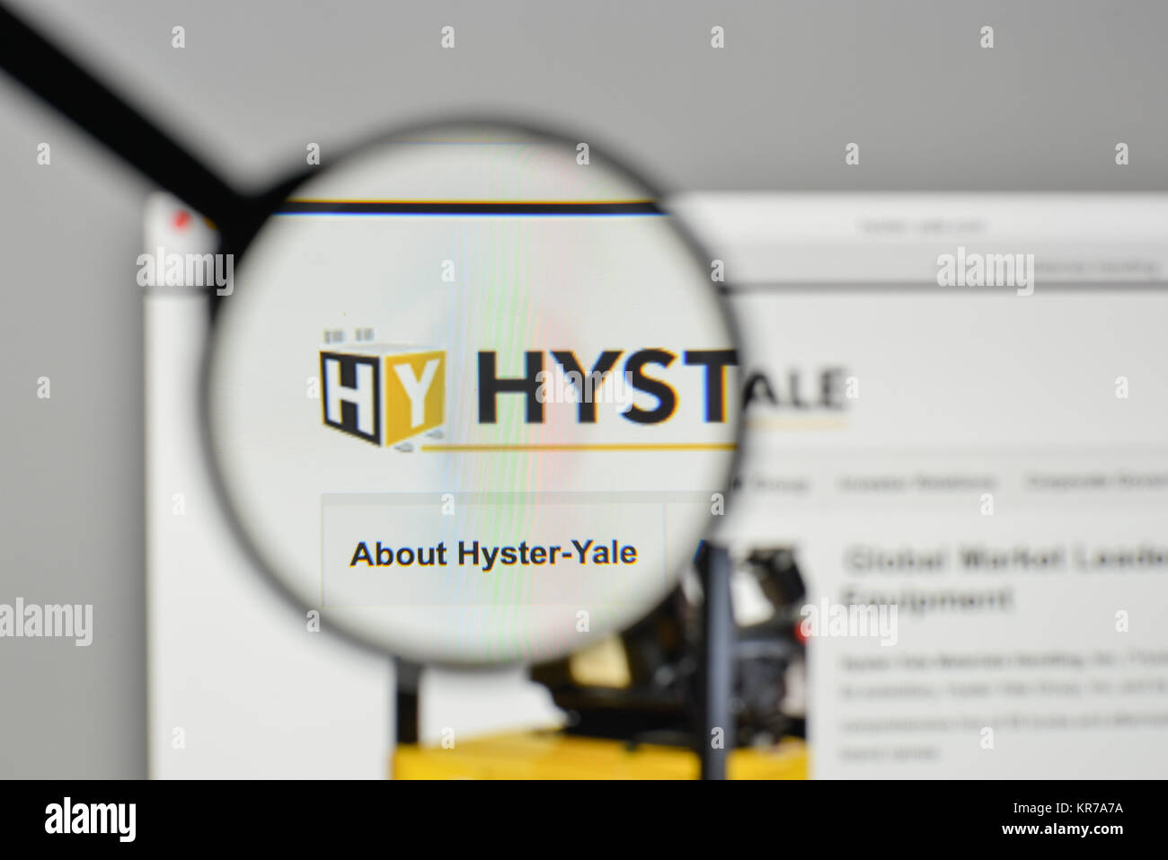 Hyster yale logo hi-res stock photography and images - Alamy