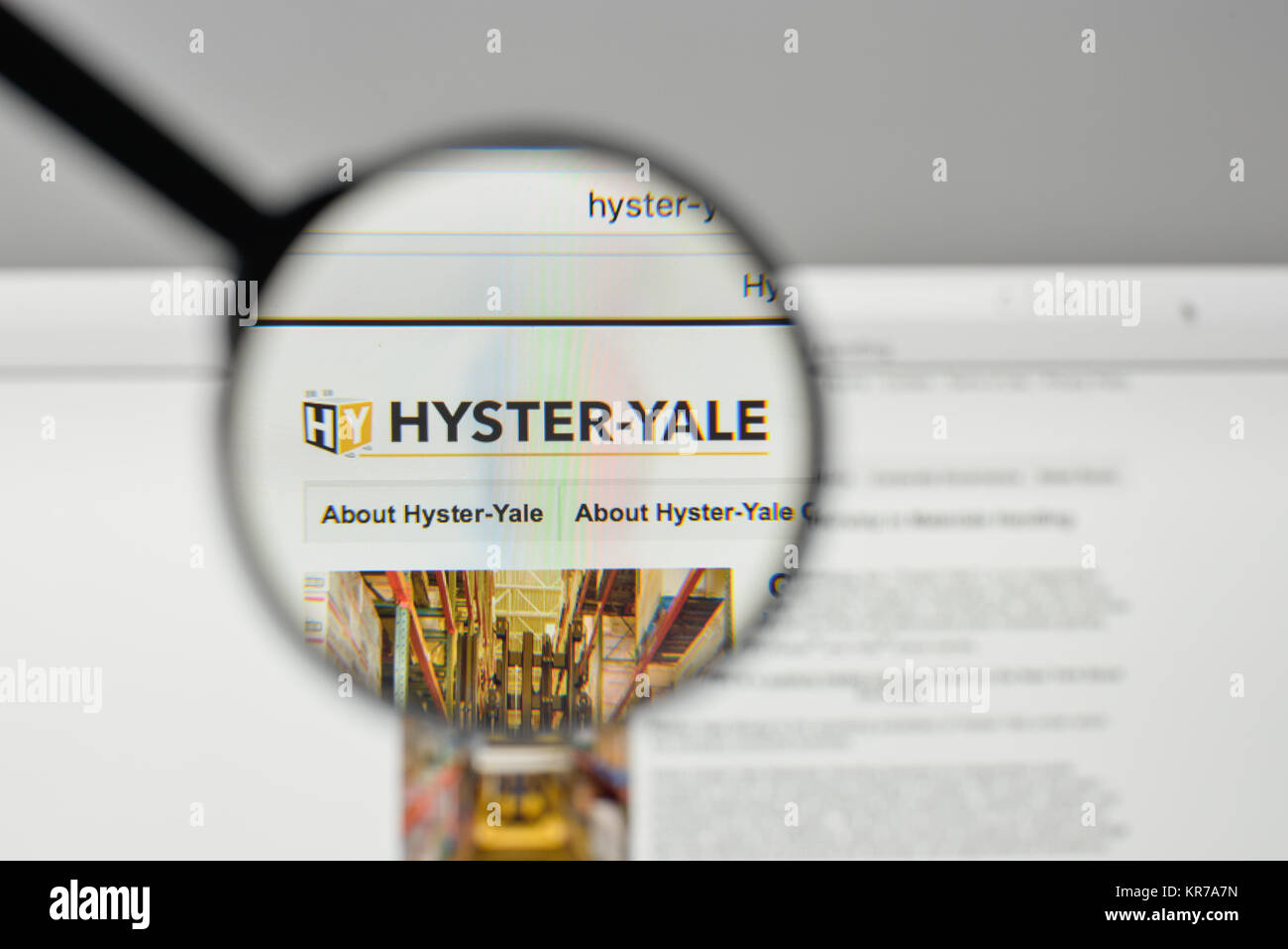 Hyster logo hi-res stock photography and images - Alamy