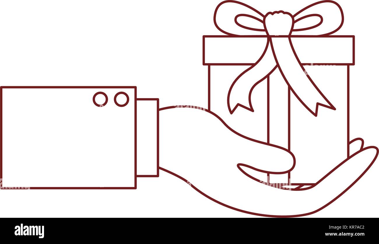 Contour happy man bow hi-res stock photography and images - Alamy