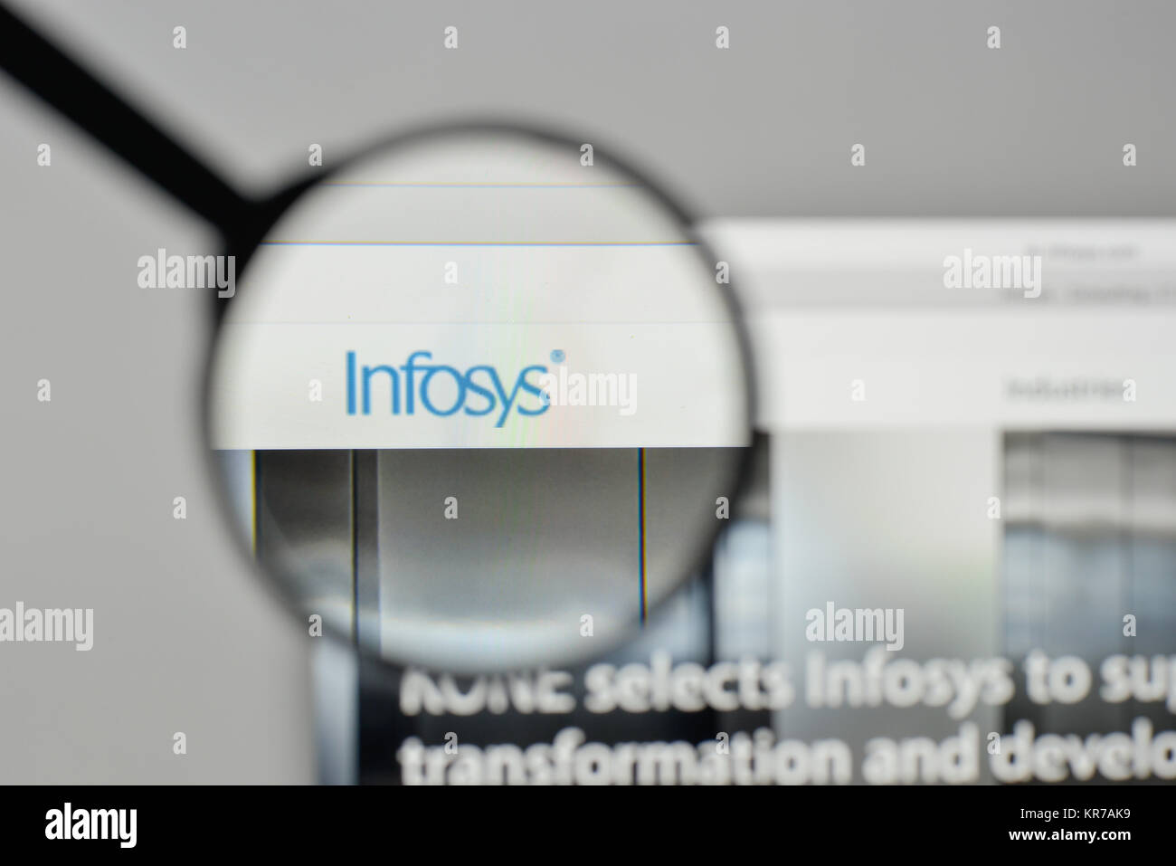 Infosys logo hi-res stock photography and images - Alamy