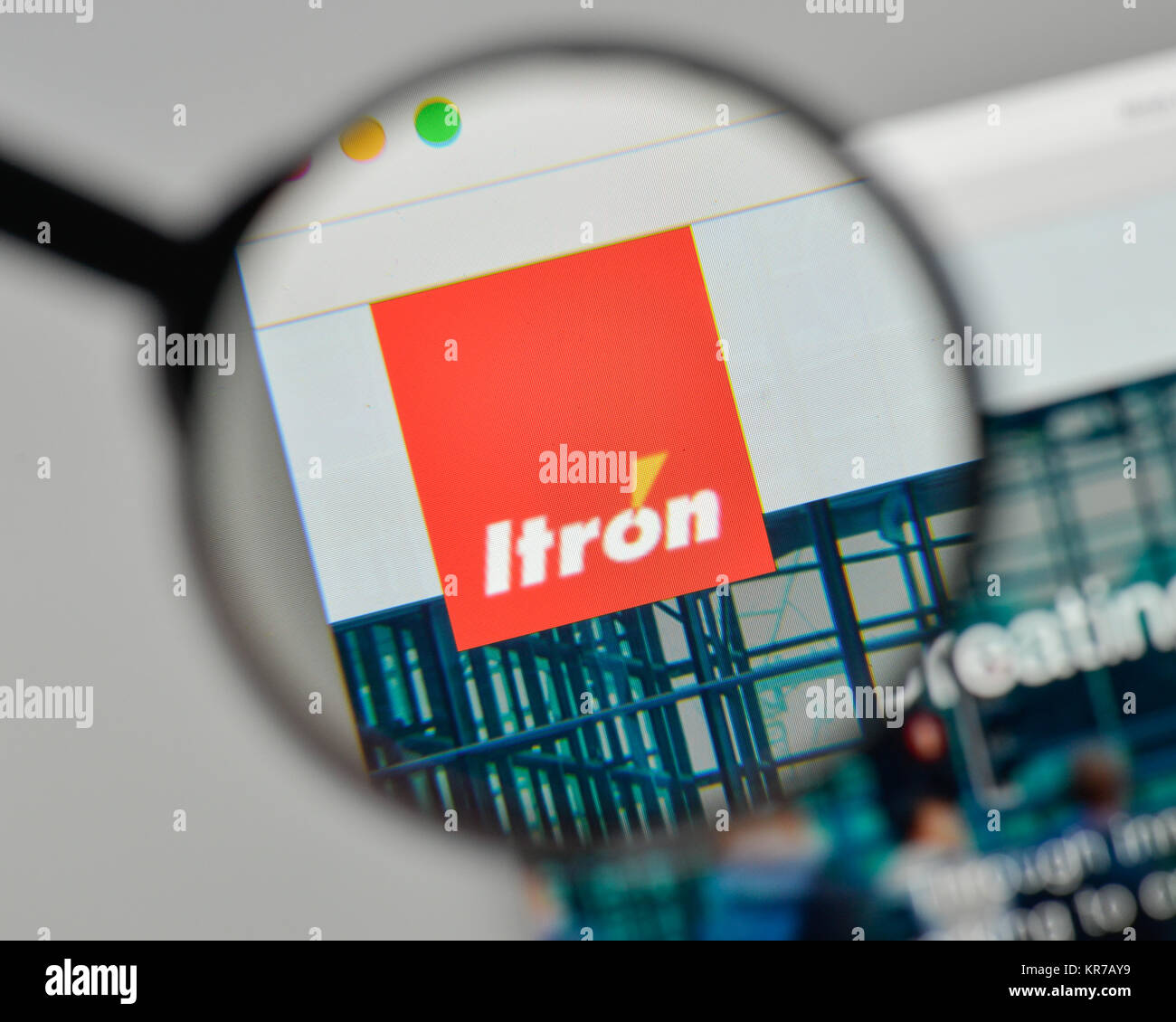 Itron logo hi-res stock photography and images - Alamy