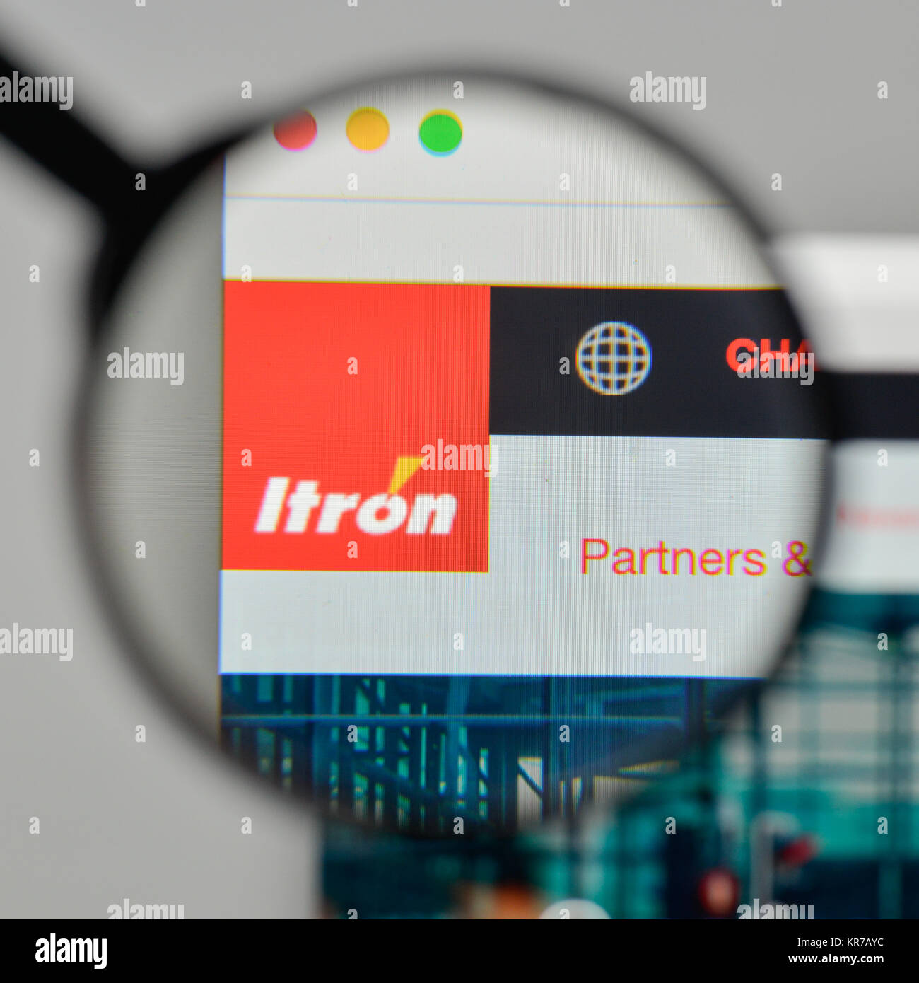 Itron logo hi-res stock photography and images - Alamy