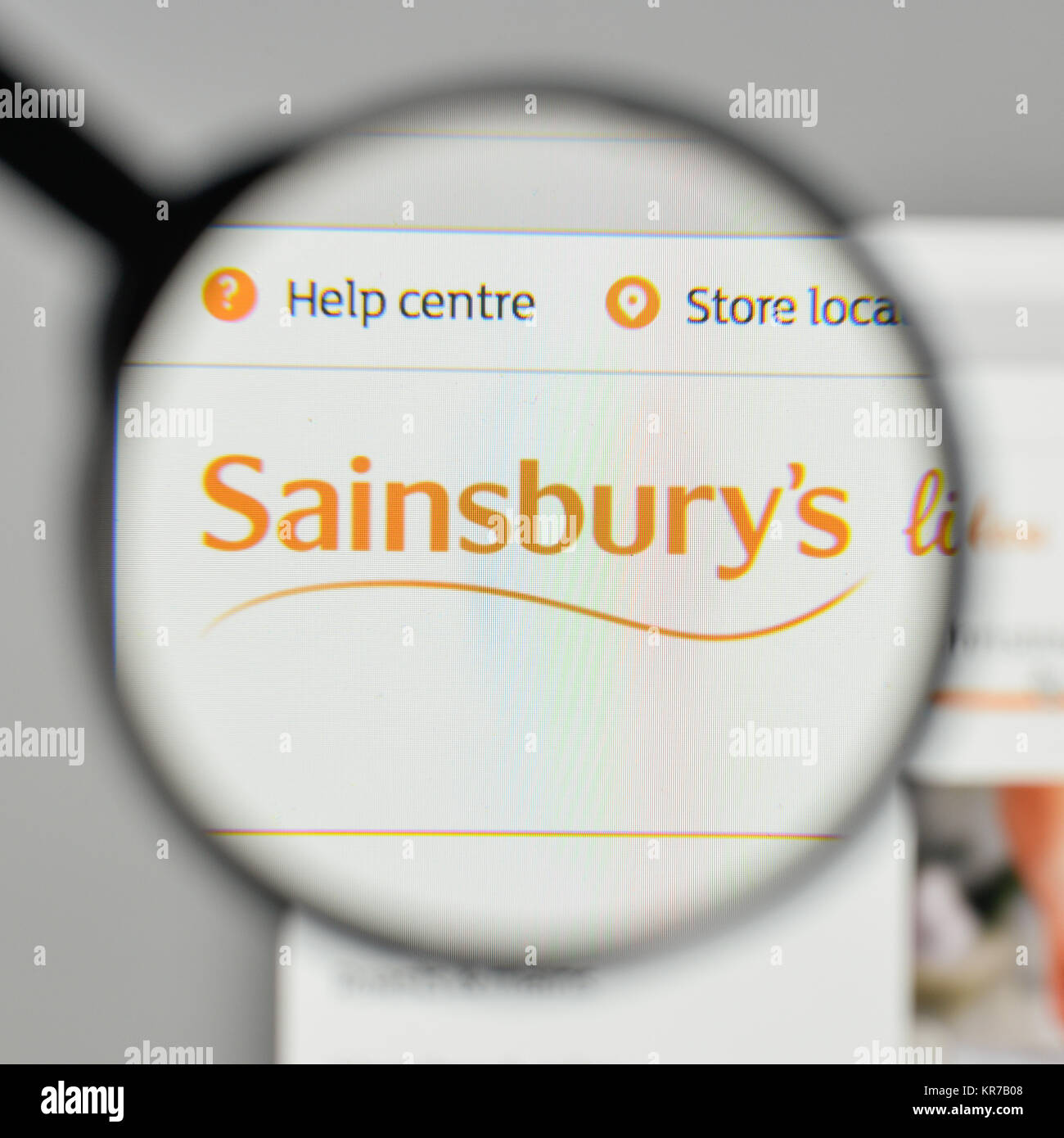 Sainsbury logo hi-res stock photography and images - Alamy