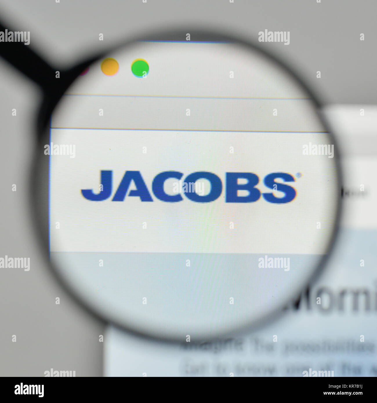 Milan, Italy - November 1, 2017: Jacobs Engineering Group logo on the ...