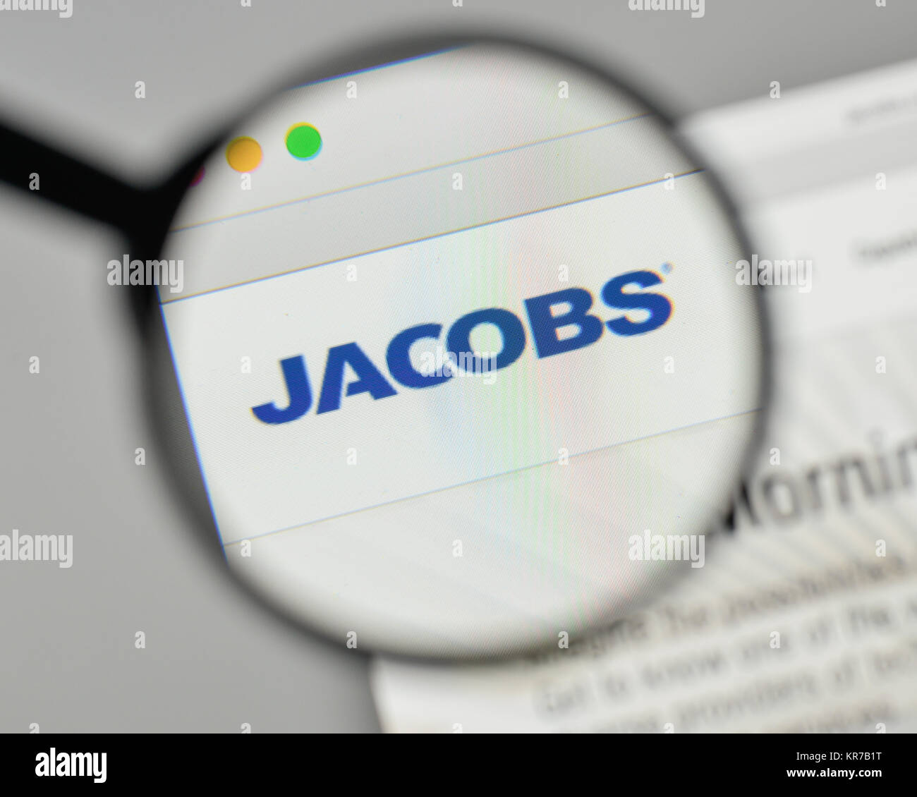 Milan, Italy - November 1, 2017: Jacobs Engineering Group logo on the ...
