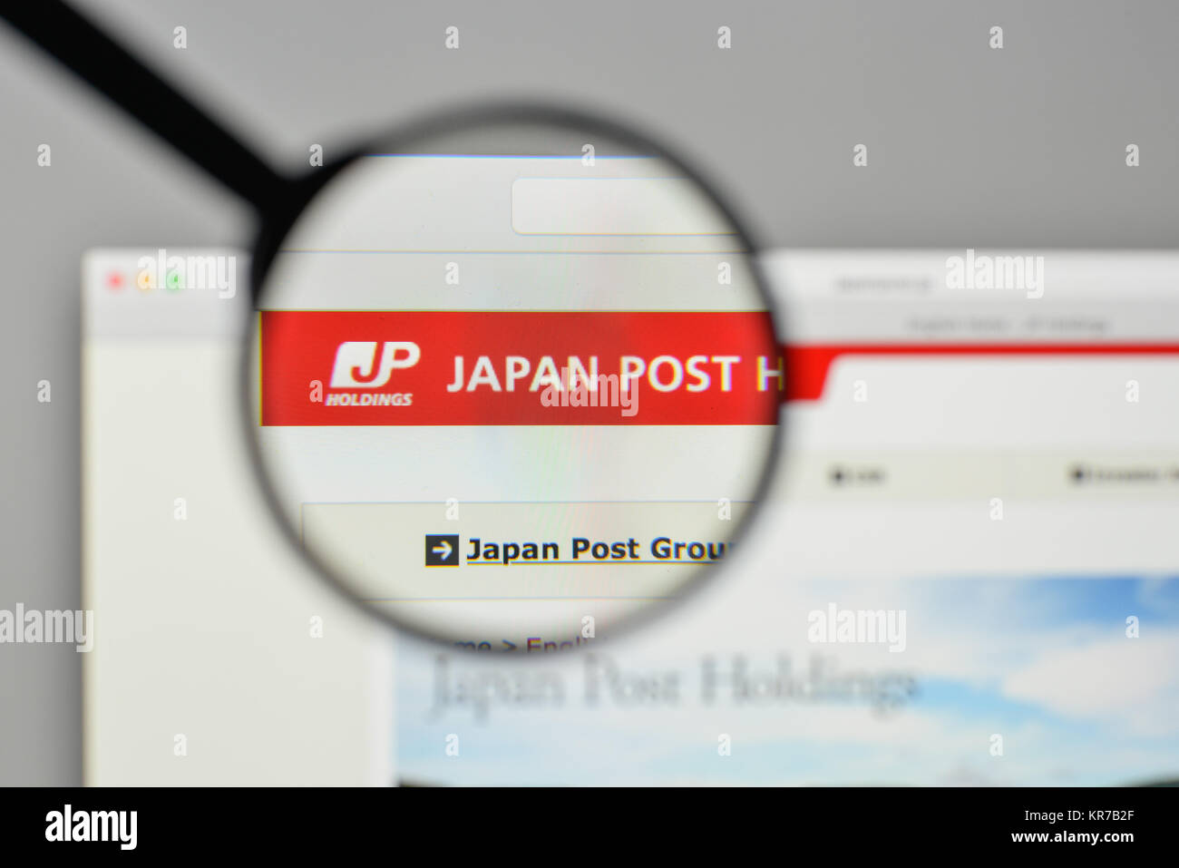 Japan post holdings logo hi-res stock photography and images - Alamy