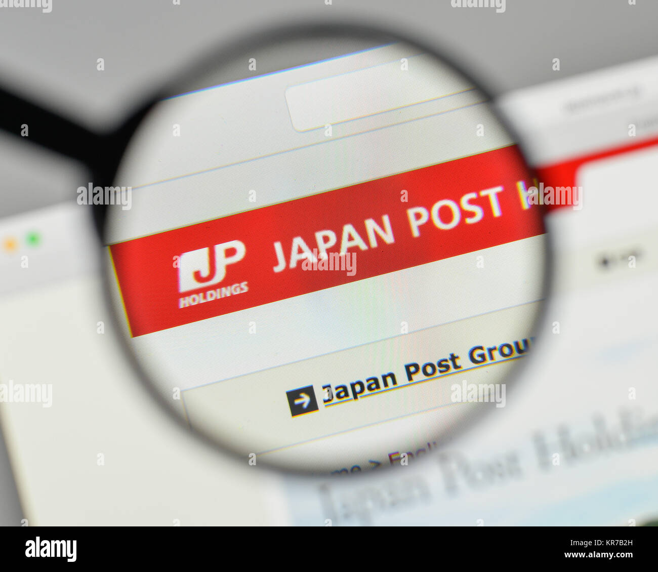 Japan post holdings logo hi-res stock photography and images - Alamy