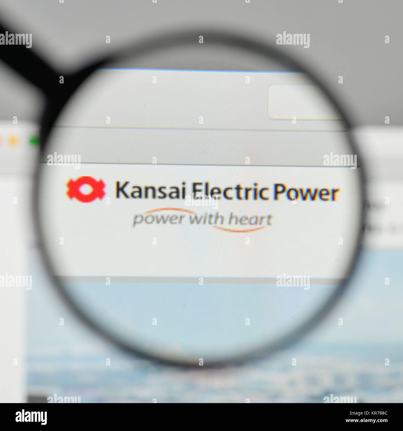 Milan, Italy - November 1, 2017: Kansai Electric Power - Kepco logo on ...