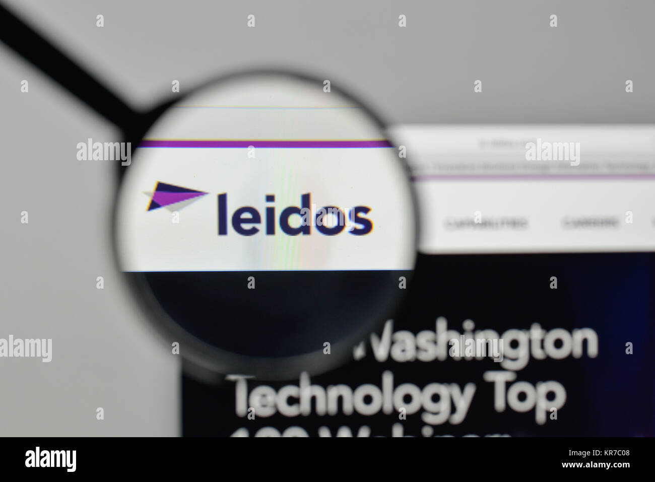 Leidos logo hi-res stock photography and images - Alamy